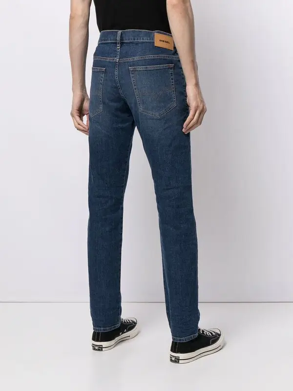 DIESEL® High-rise Straight Leg Jeans