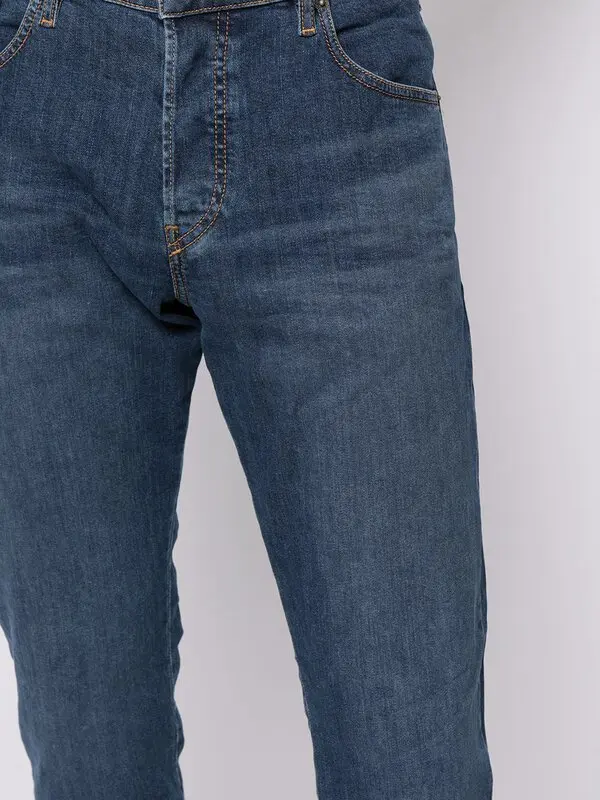 DIESEL® High-rise Straight Leg Jeans