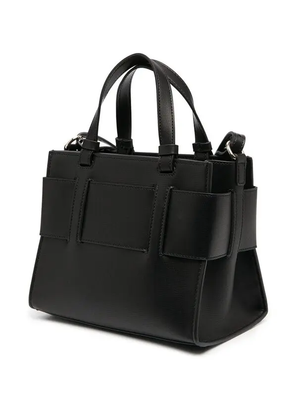 Armani Exchange Logo Plaque Tote Bag