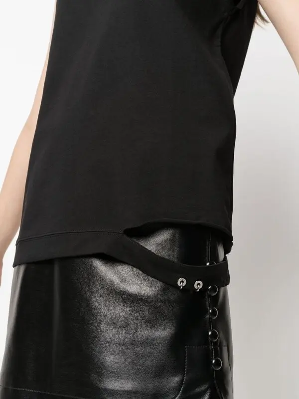 DIESEL® Embroidered Sleeveless T-shirt