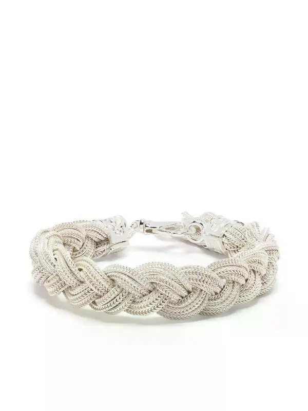 Emanuele Bicocchi Braided Bracelet - White