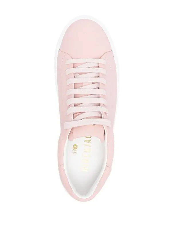 HIDE&JACK Essence Tuscany Crocodile-effect Sneakers - Pink