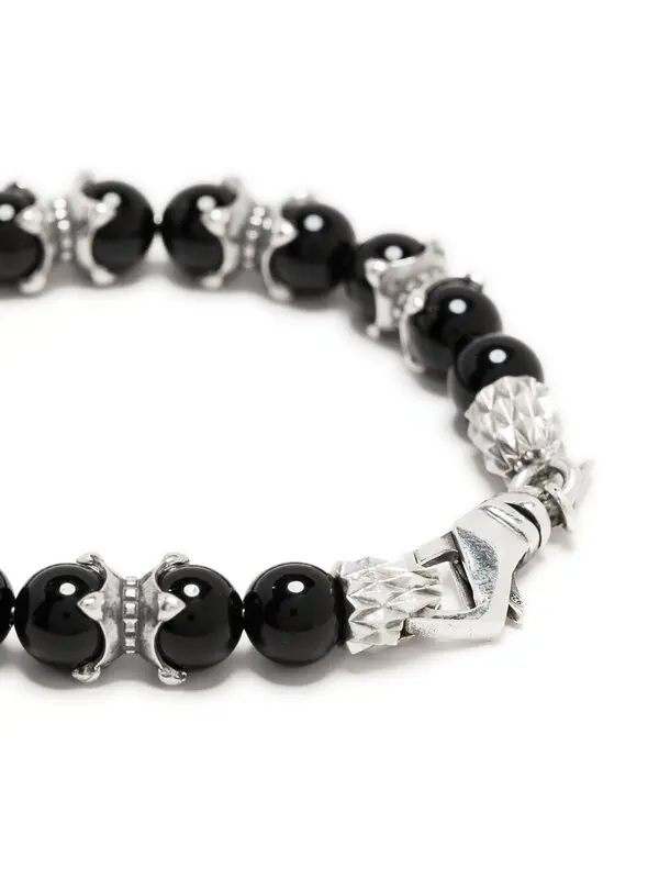 Emanuele Bicocchi Beaded Bracelet - Black