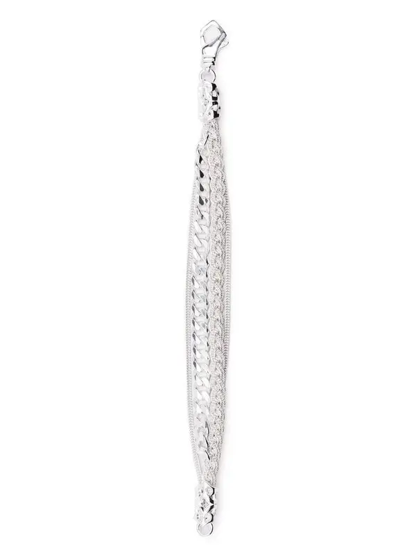 Emanuele Bicocchi Braided Bracelet - Silver