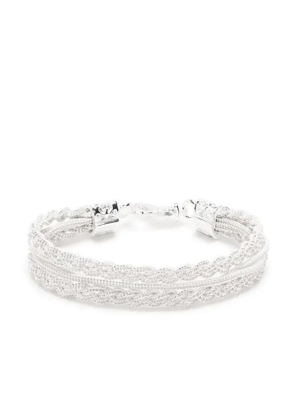 Emanuele Bicocchi Braided Bracelet - White