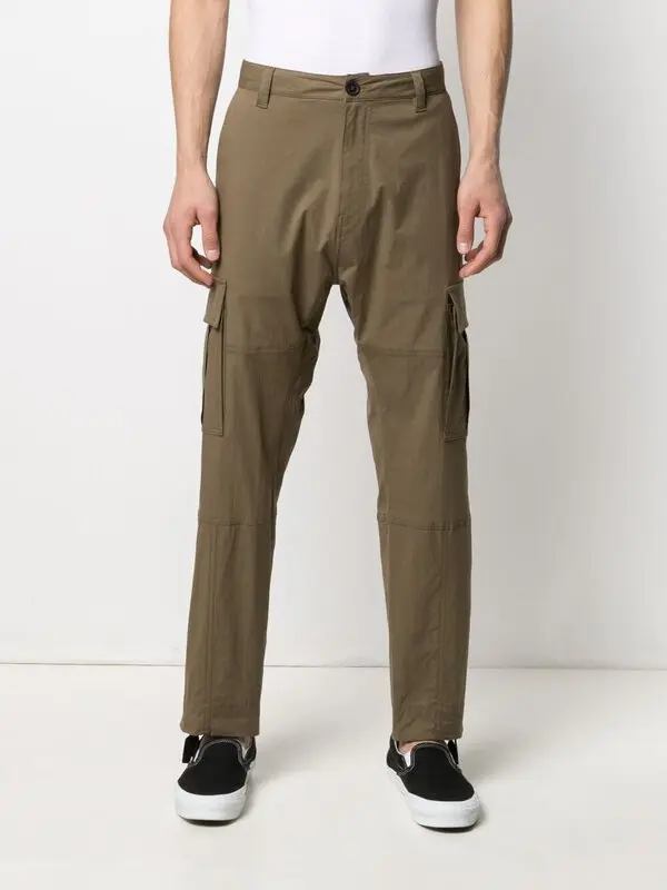 COUNTY OF MILAN Straight-leg Cargo Pants - Green