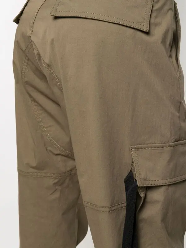 COUNTY OF MILAN Straight-leg Cargo Pants - Green