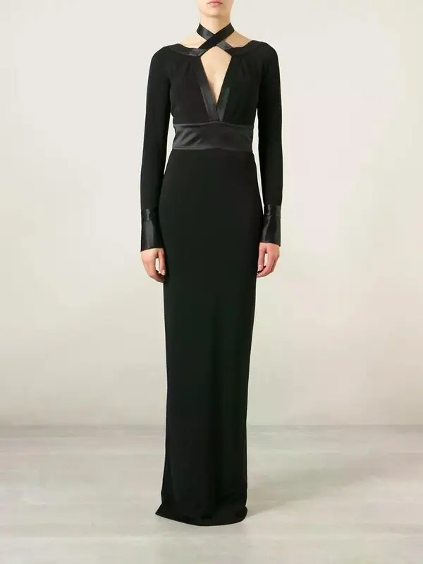 Givenchy Crepe Halterneck Gown