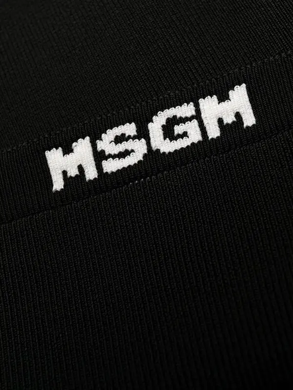 MSGM Knitted Logo Waistband Briefs