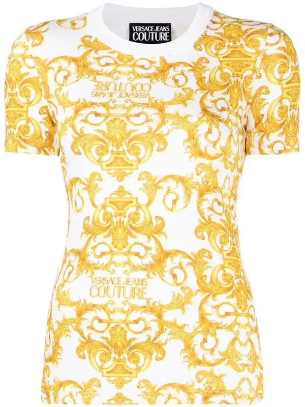 Versace Baroque Print T-shirt