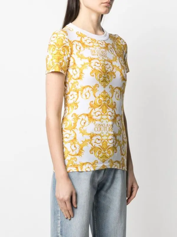 Versace Baroque Print T-shirt