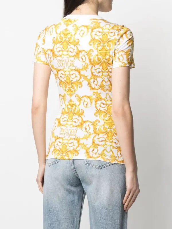 Versace Baroque Print T-shirt