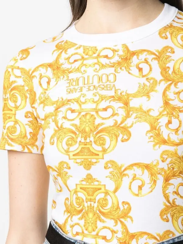 Versace Baroque Print T-shirt
