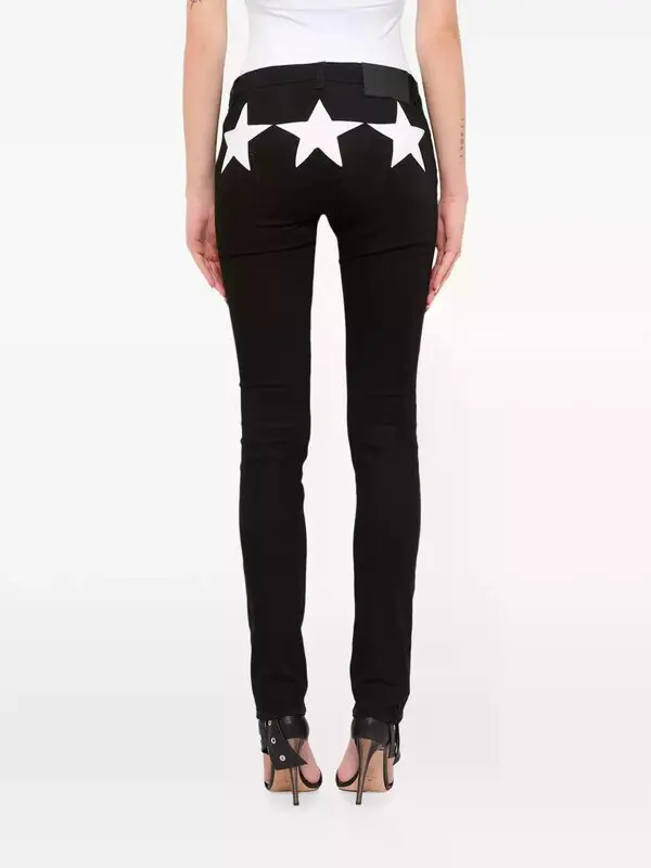 Givenchy Star-motif Skinny Jeans