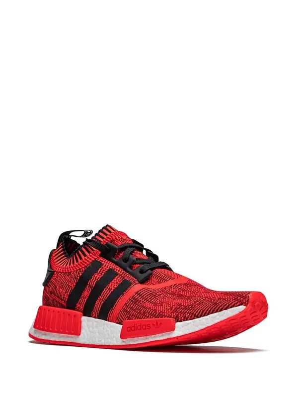 Adidas Nmd_r1 Primeknit A.i. Camo Pack Sneakers - Red