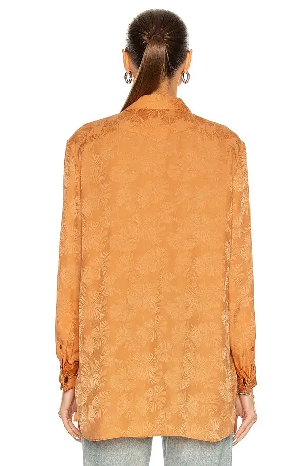 Saint Laurent Western Blouse
