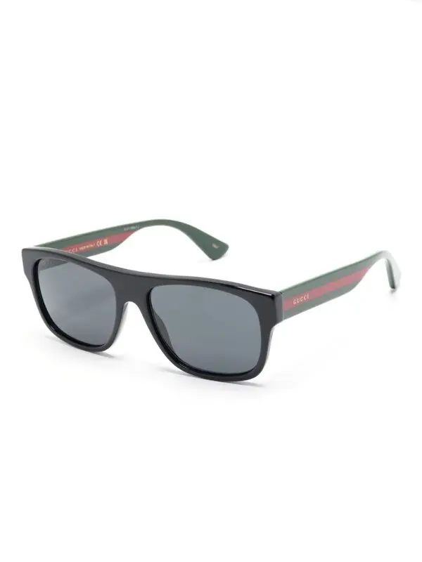 Gucci Logo-engraved Sunglasses