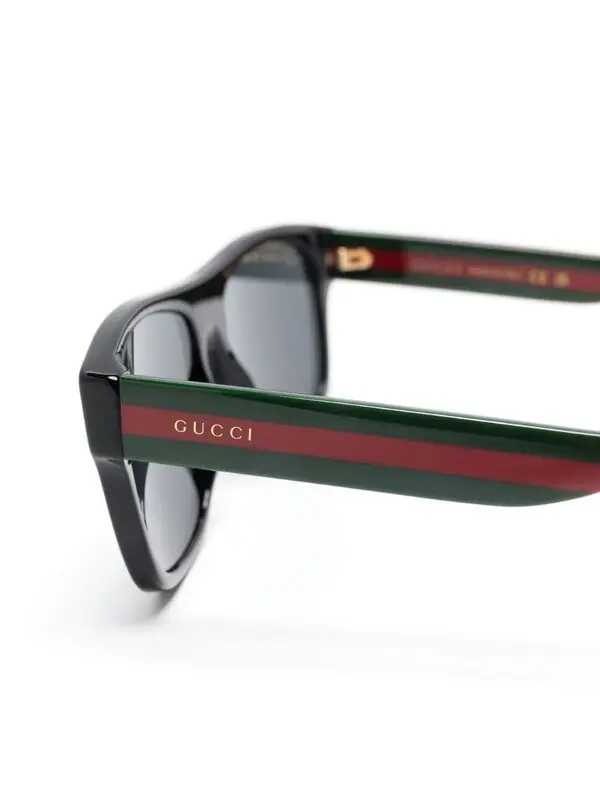 Gucci Logo-engraved Sunglasses