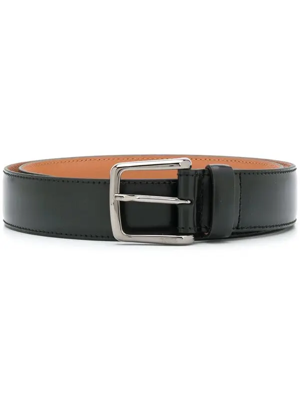 TOD'S Classic Leather Belt - Black