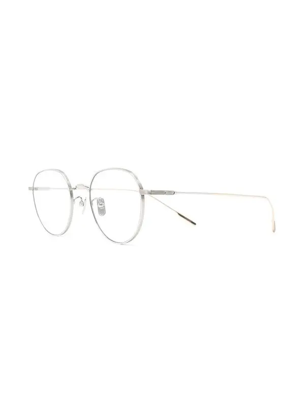 【Gentle Monster】Yona 02 メタルフレーム シルバー Gentle Monster Yona 02 Round-Frame Glasses - Silver | Editorialist
