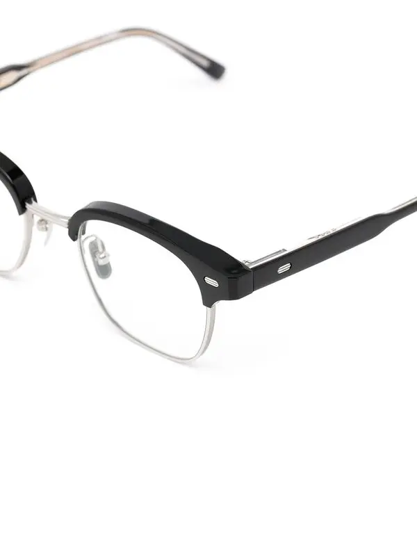 Gentle Monster Roke 01 Square-Frame Glasses - Black | Editorialist