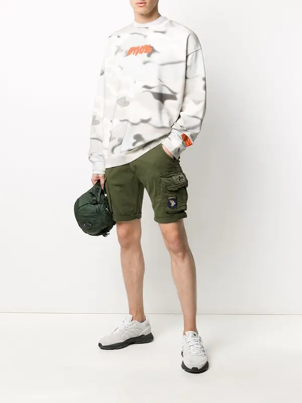 Alpha Industries Cargo Pocket Shorts - Green