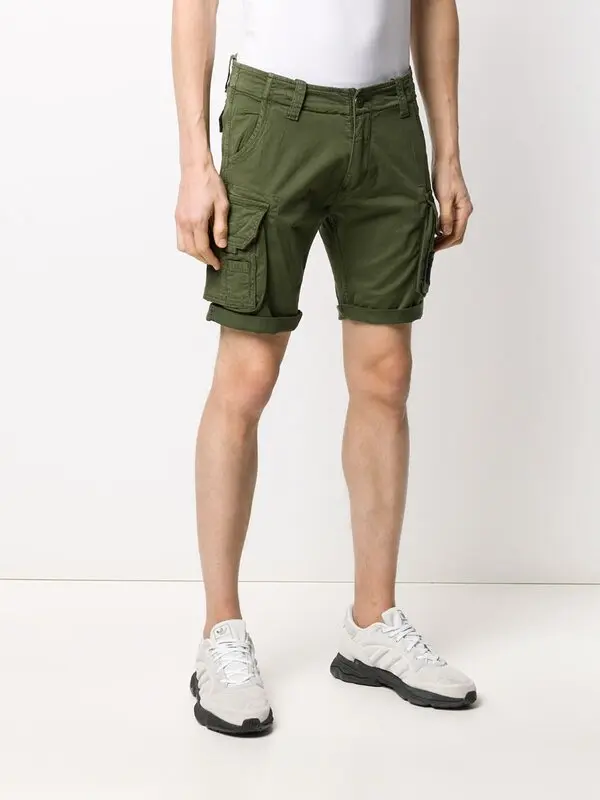 Alpha Industries Cargo Pocket Shorts - Green