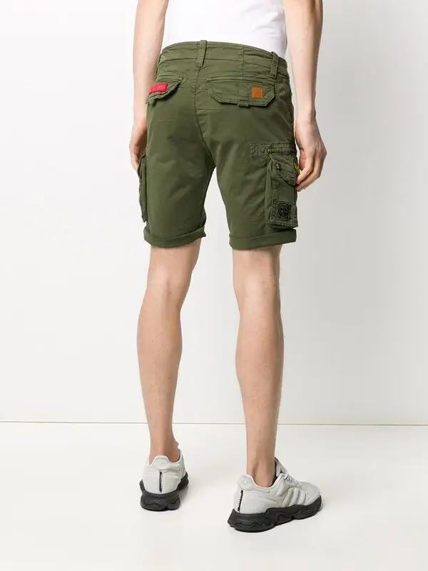 Alpha Industries Cargo Pocket Shorts - Green