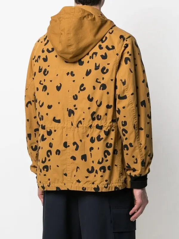Kenzo Leopard-Print Zip-Up Jacket In Neutrals - 59% Off | Editorialist