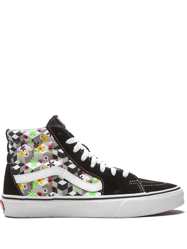 VANS Sk8-hi Checker Cubes Sneakers - Black