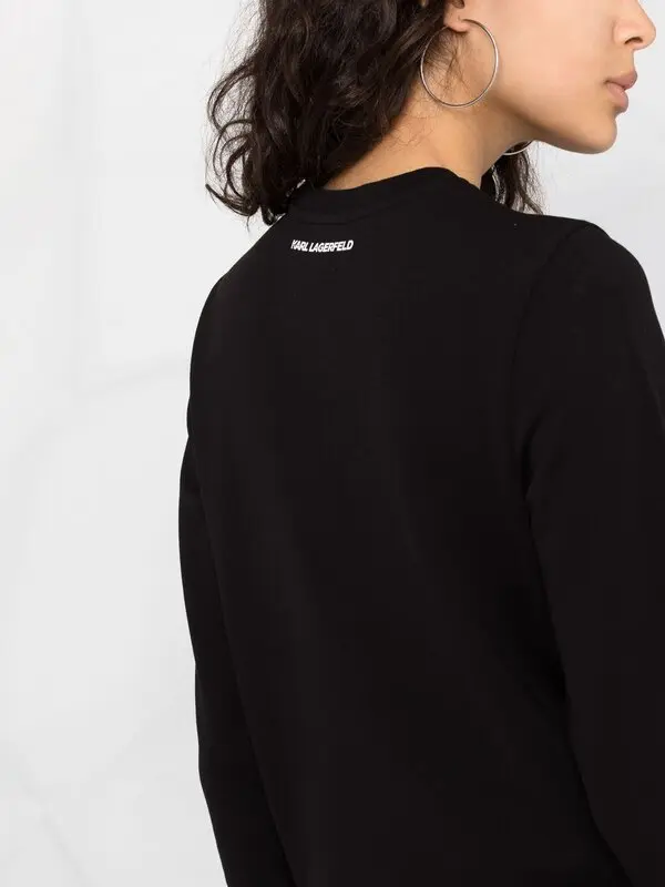 Karl Lagerfeld K/ikonik Sparkle Sweatshirt