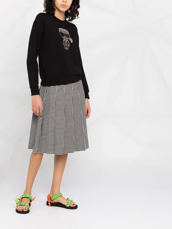 Karl Lagerfeld K/ikonik Sparkle Sweatshirt