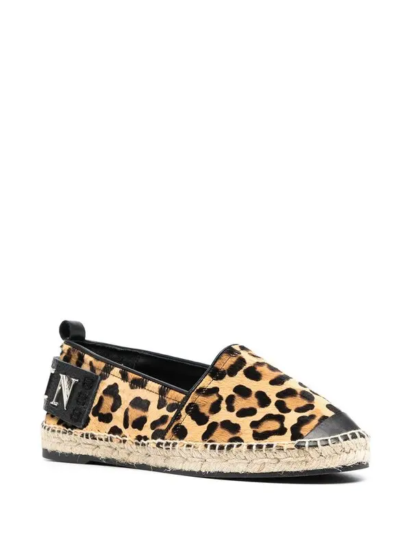 Philipp Plein Leopard-print Espadrilles