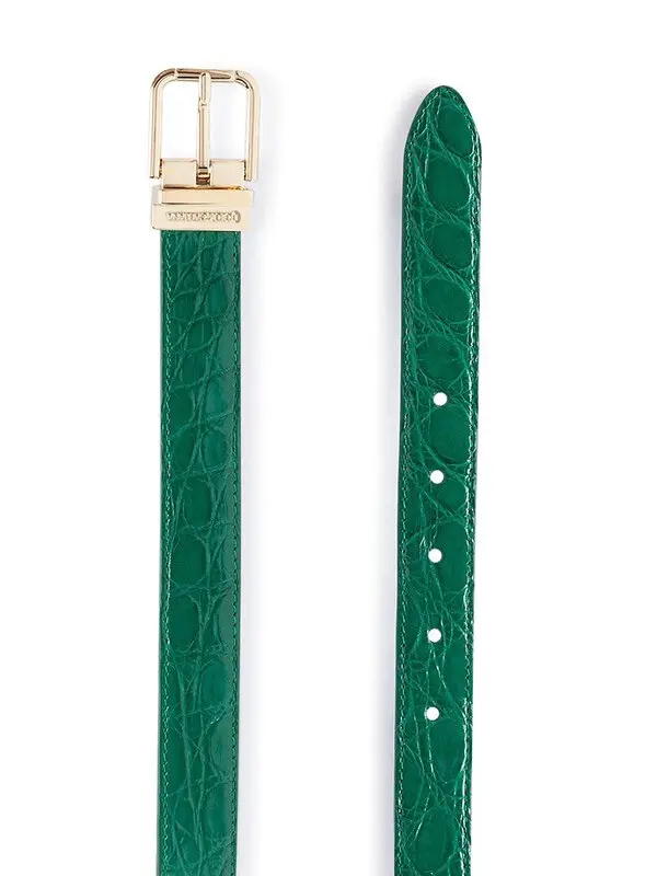 Dolce & Gabbana Buckled Leather Belt