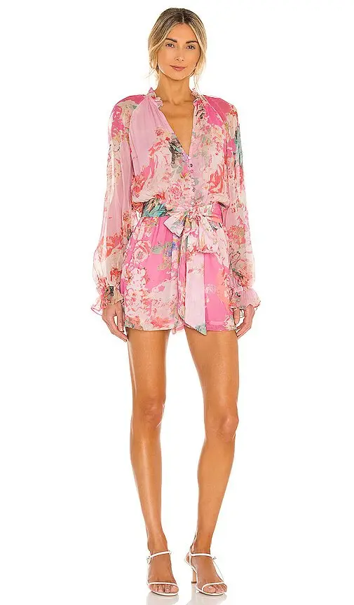 Hemant & Nandita X Sage Romper - Pink