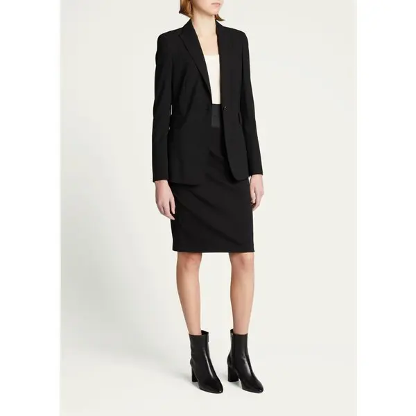 Akris High-waist Pencil Skirt