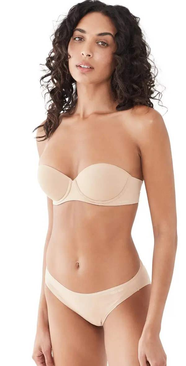 Calvin Klein Push Up Strapless Bra - Bare 265