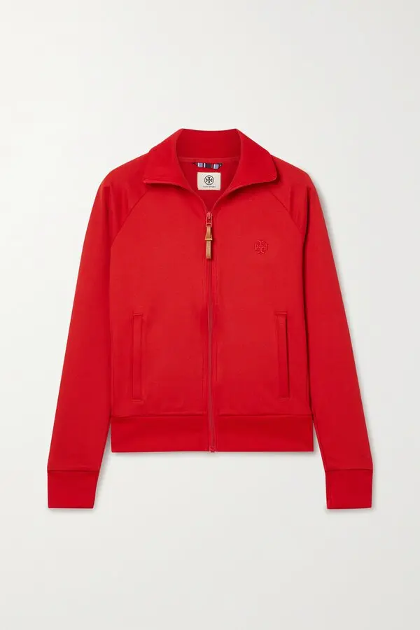 Tory Burch Tech-jersey Track Jacket