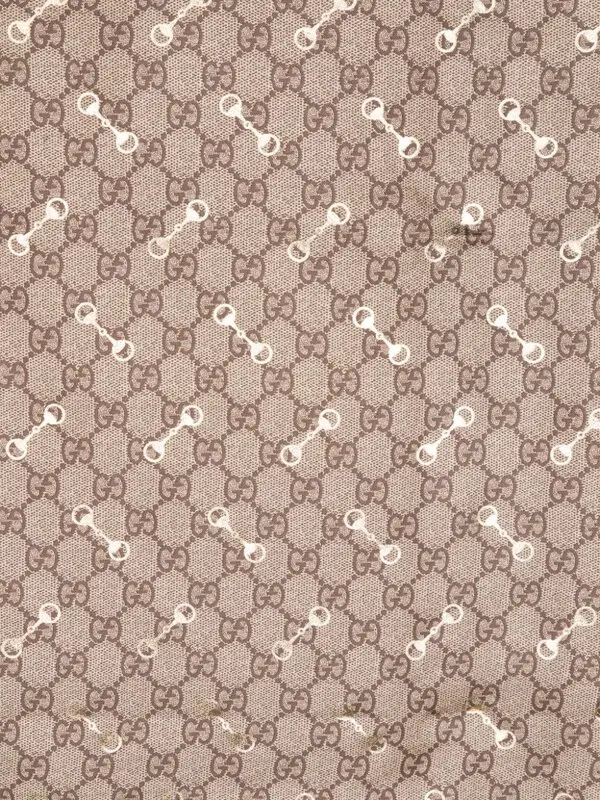 Gucci Gg Horsebit-print Silk Scarf