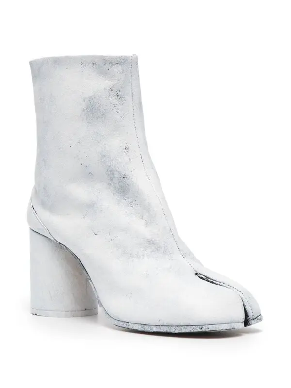 MAISON MARGIELA Tabi 80mm Ankle Boots - White