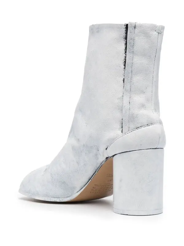 MAISON MARGIELA Tabi 80mm Ankle Boots - White