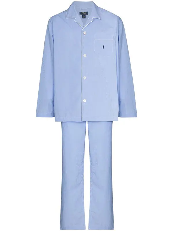 Polo Ralph Lauren Pj Set-sleep Set - Blue