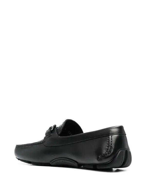 FERRAGAMO Gancini Logo Loafers