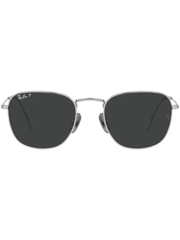 Ray-ban Frank Square Sunglasses - Silver
