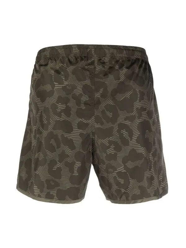 Neil Barrett Leopard-print Swim Shorts