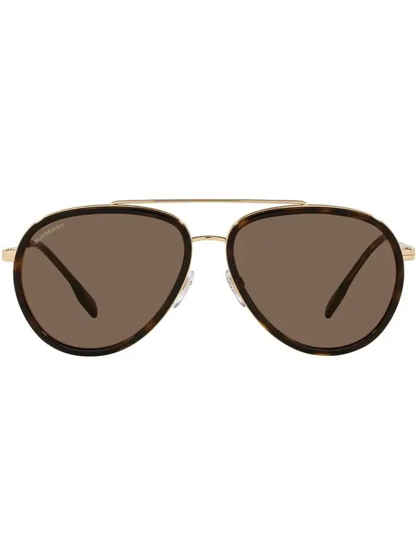 Burberry Oliver Pilot Sunglasses