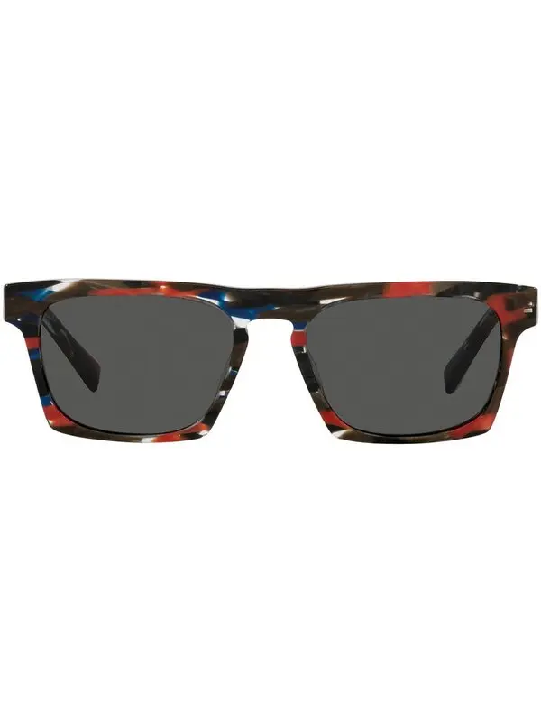 ALAIN MIKLI N°861 Rectangular Sunglasses - Red