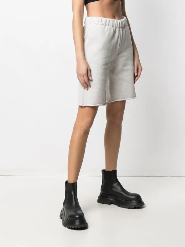 Heron Preston Logo Patch Knee-length Shorts