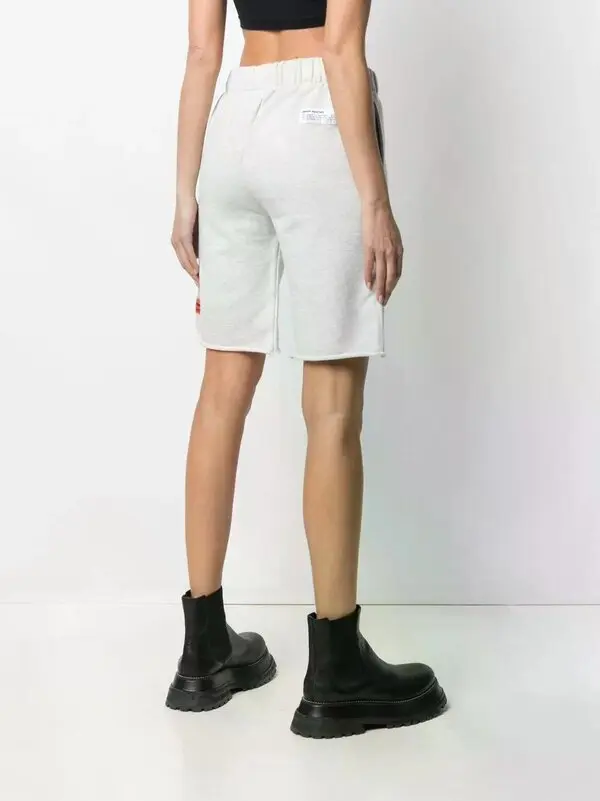 Heron Preston Logo Patch Knee-length Shorts