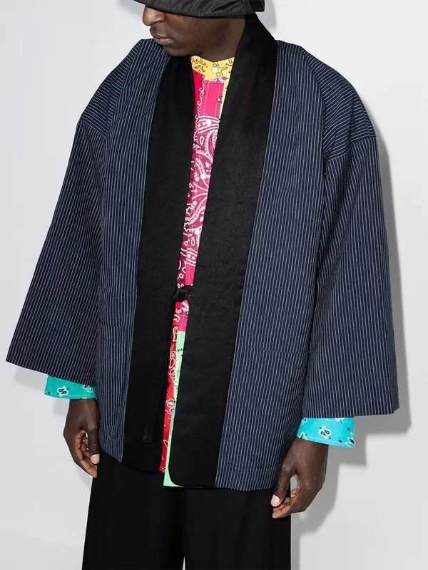 Visvim Kiyari Kimono Jacket - Blue | Editorialist